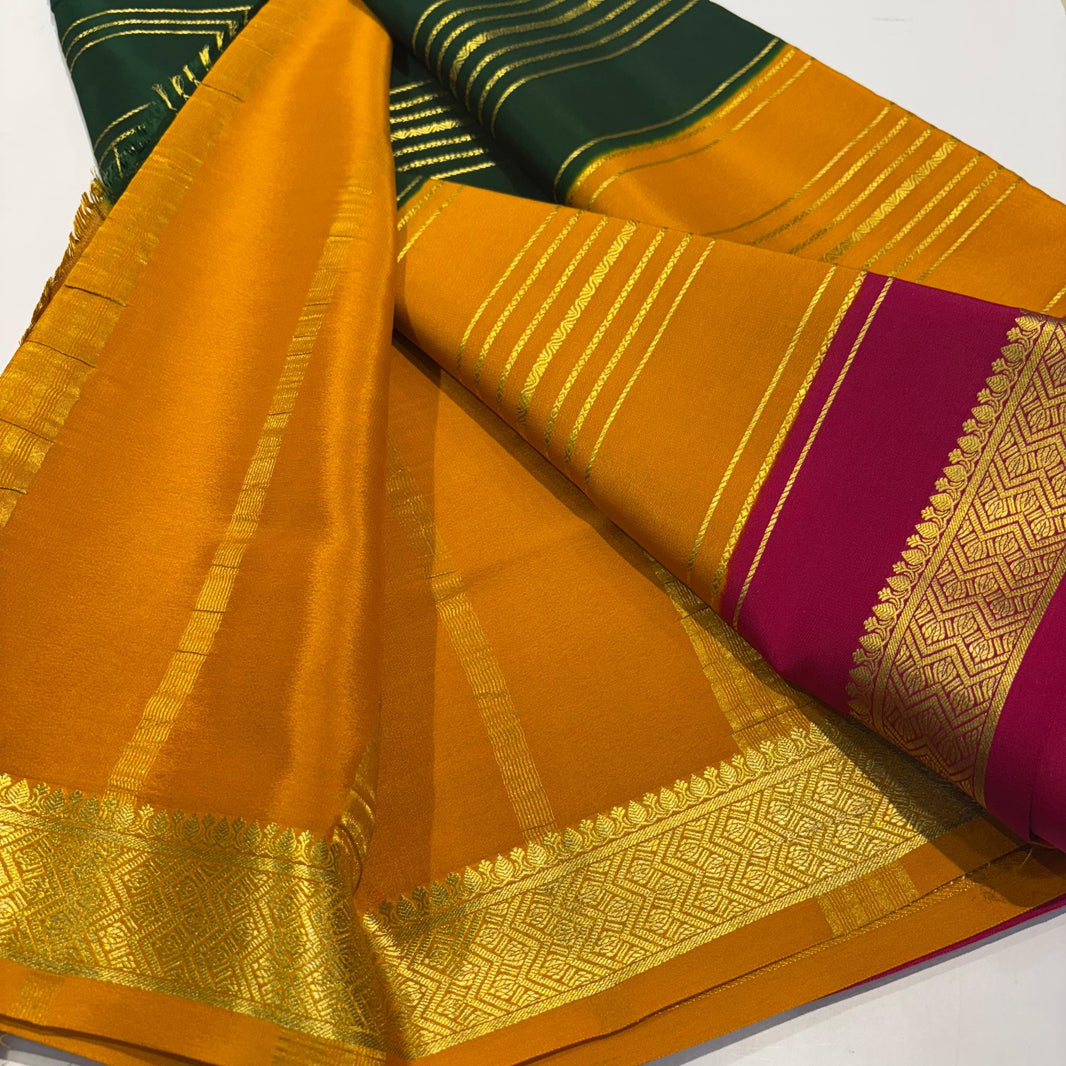 Buy latest designer Mysore silk sarees online in Hubli | India||Buy Now