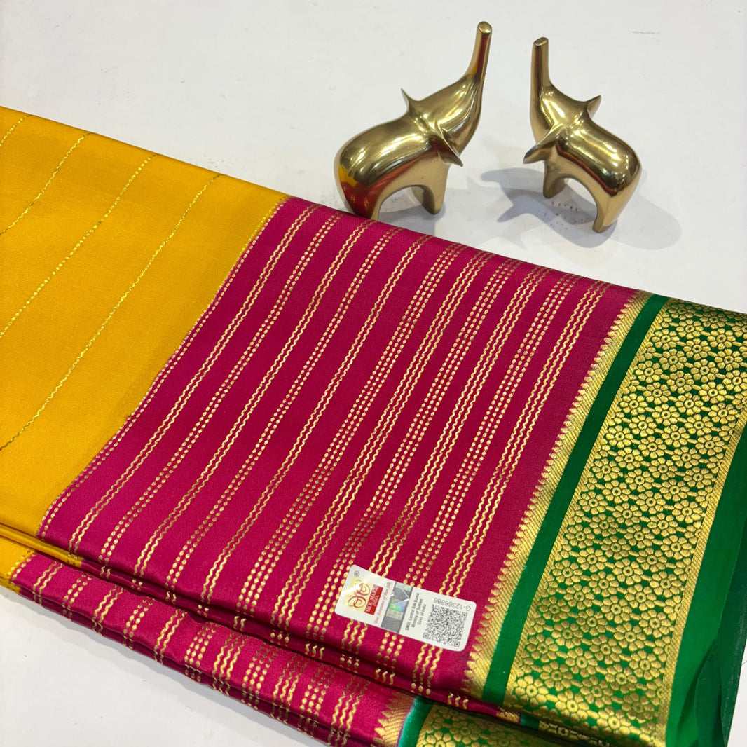 Buy latest designer Mysore silk sarees online in Hubli | India||Buy Now