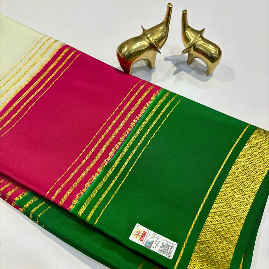 Buy latest designer Mysore silk sarees online in Hubli | India||Buy Now