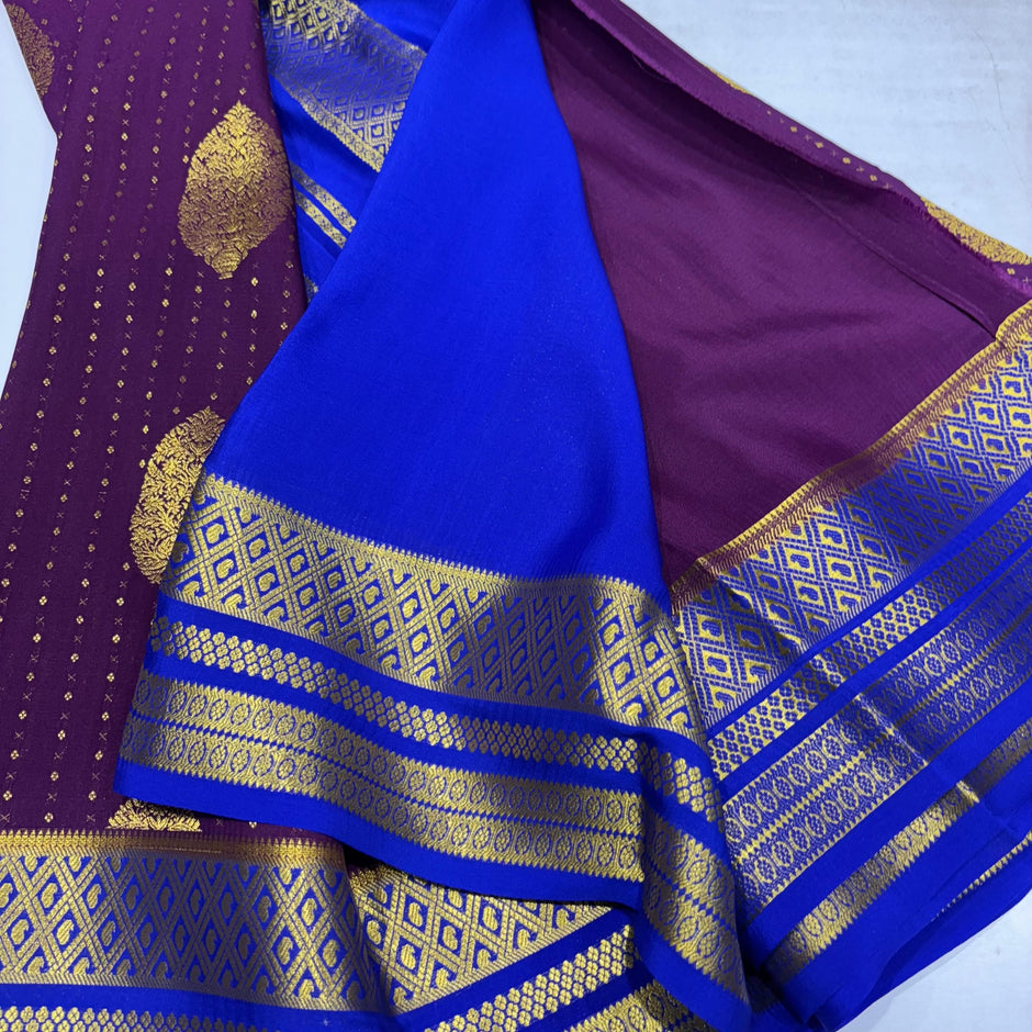 Mysore Silk Sarees | Shop Latest Designs |Mysore Silk Sarees
