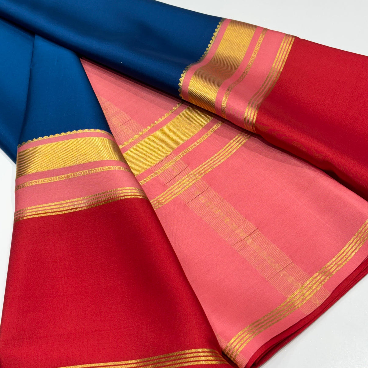 Pure Mysore Silk Saree | 110 Grams | 3D Bentex | Raj Silk Villa